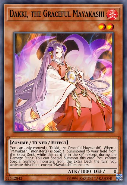 Dakki, the Graceful Mayakashi | YuGiOh! Duel Links - GameA