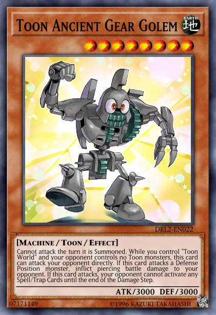 Toon Ancient Gear Golem | Decks and Tips | YuGiOh! Duel Links - GameA