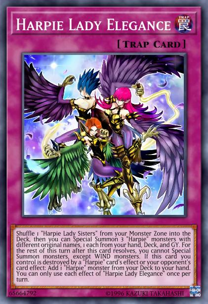 Harpie Lady Elegance | YuGiOh! Duel Links - GameA