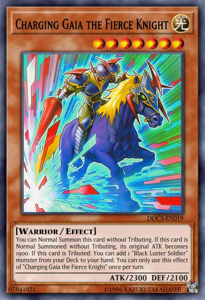 Charging Gaia the Fierce Knight | Deck and Rulings | YuGiOh! Duel Links - GameA