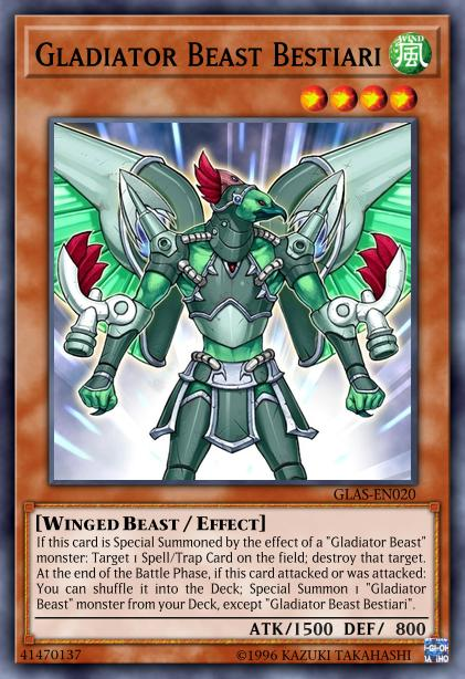 Gladiator Beast Bestiari | Decks and Tips | YuGiOh! Duel Links - GameA