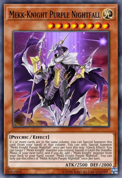 Mekk-Knight Purple Nightfall | YuGiOh! Duel Links - GameA