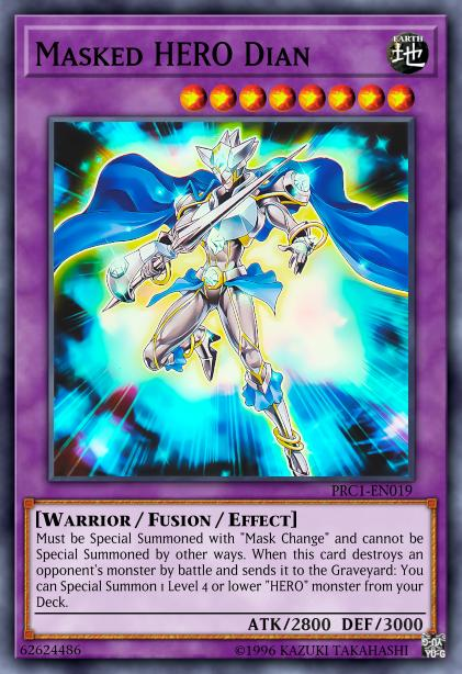 Masked HERO Dian | Decks and Tips | YuGiOh! Duel Links - GameA