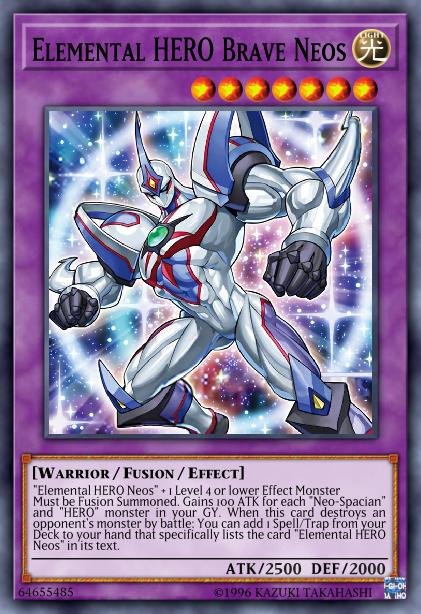 Elemental HERO Brave Neos | YuGiOh! Duel Links - GameA