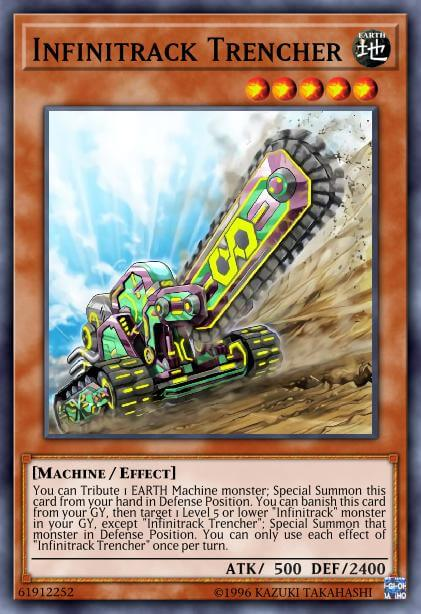 Infinitrack Trencher | YuGiOh! Duel Links - GameA
