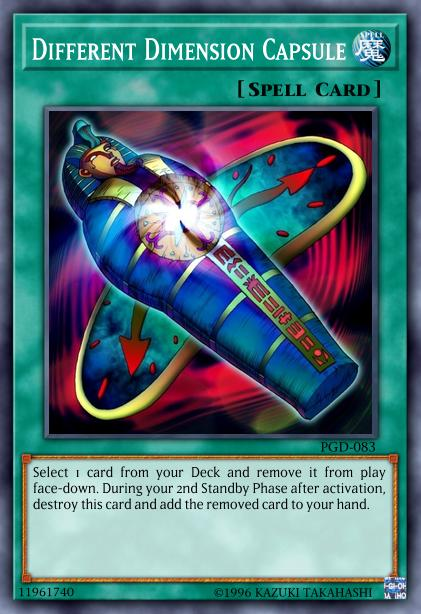 Different Dimension Capsule | Decks and Tips | YuGiOh! Duel Links - GameA