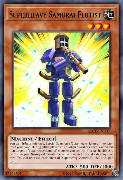 Superheavy Samurai Flutist | Decks and Ruling | YuGiOh! Duel Links - GameA